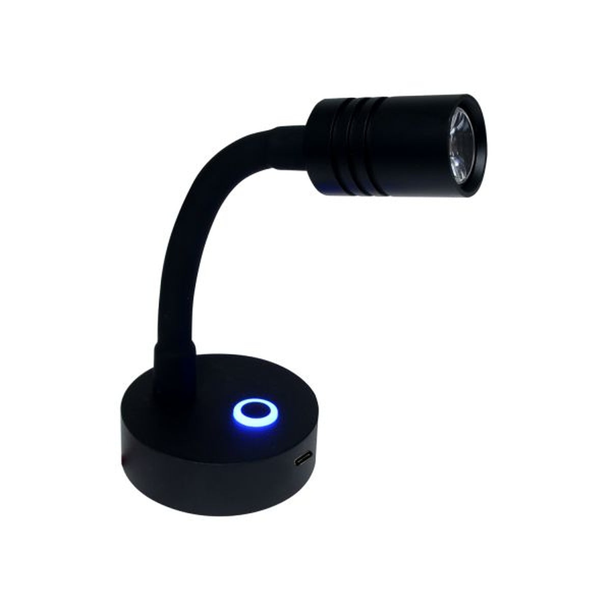 LED wall lamp Apollo 10-30V dimmable with USB-C fast charger ...