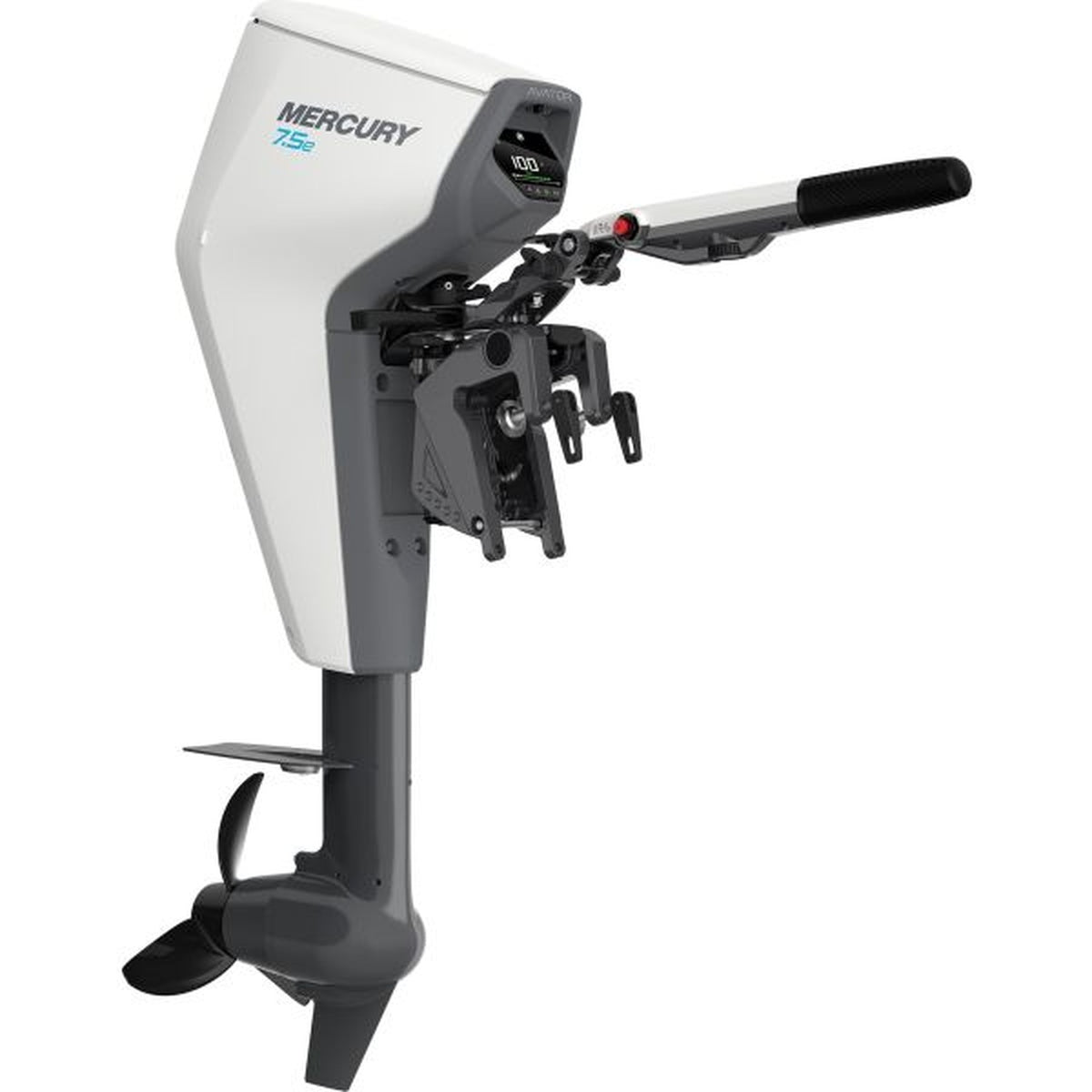 Mercury Avator 7.5e ELH long-shaft electric outboard motor kit ...