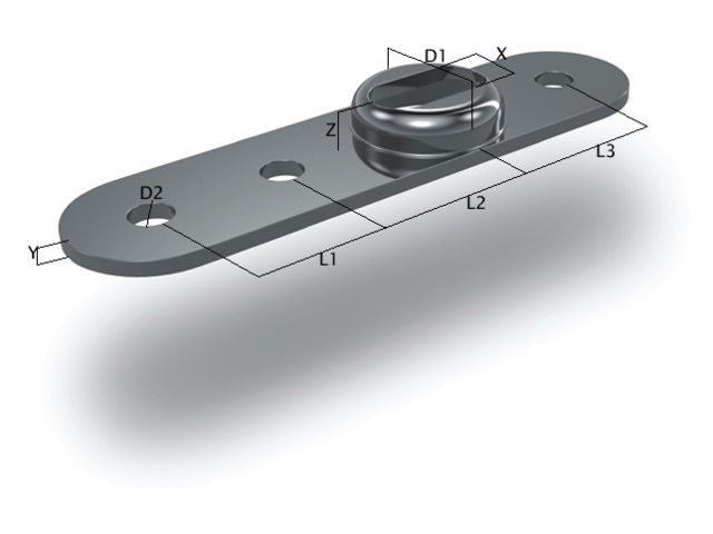 Ankerplaat m7 | Watersports4fun.com