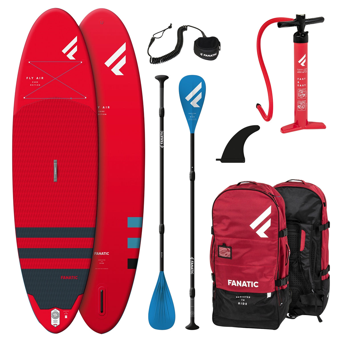 Want to buy Fanatic Fly Air Pure Red 10'8" X 34"? (2023) | Watersports4fun