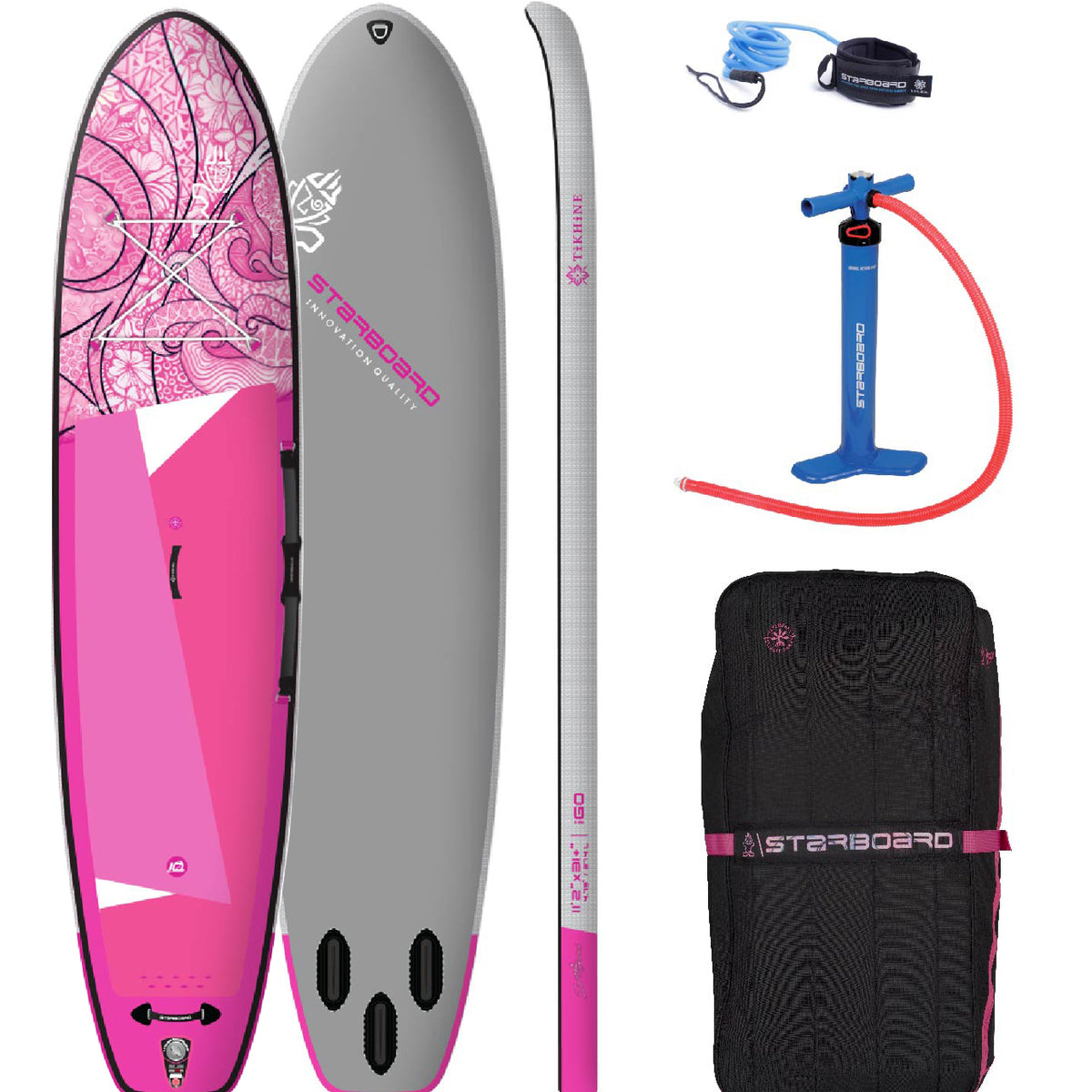 Starboard INFLATABLE SUP 11'2" X 31+" X 4.75" iGO (TIKHINE) SUN DELUXE ...